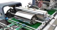 China Automatic Paper Box Window Patching Machine 730x650mm 8000s/h with Corner Cutting for sale