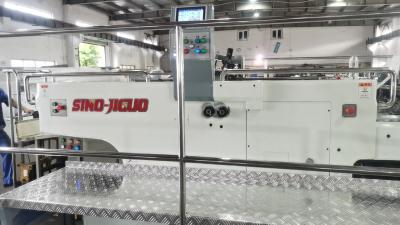 China SINO-JIGUO SJG-1050AH Automatic Cylinder Screen Printing Machine - 1050×730mm Printing Area, 900mm Pile Height for sale