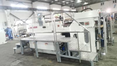 China SJG-1050AH Automatic Cylinder Screen Printing Machine 4500kg 380V 3P with 1050×750mm Sheet Size for sale