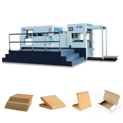 China Automatic Die Cutting Machine MY-1080E 1080x780mm for Cardboard Corrugated Paper for sale