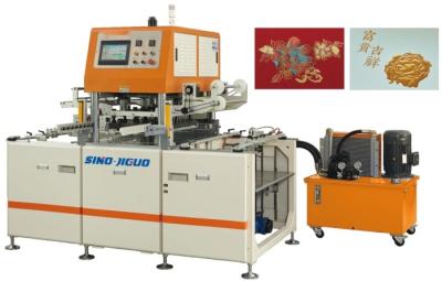 China SING JIGUO YH-900SC Hydraulic Hot Foil Stamping Machine 700×520mm Range 380V Industrial for sale