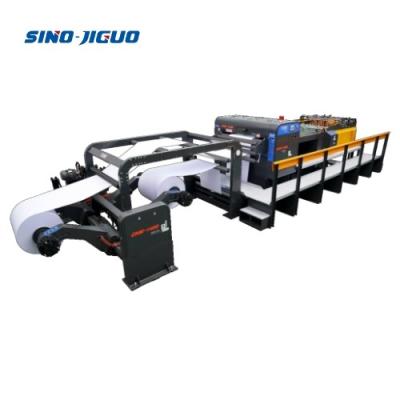 China CHM-1400 II High Precision Roll Paper Sheet Cutter Machine 1400mm Width 29KW Power ±0.1% Accuracy for sale