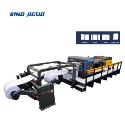 China CHM-1400 II Servo Driven Paper Cutting Machine 1800mm Reel Diameter 1400mm Width 29KW for sale