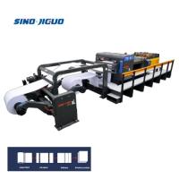 China CHM-1400 II Roll Paper Sheet Cutter Machine | 1400mm Width | 300m/min Cutting Speed | AC380V Power for sale
