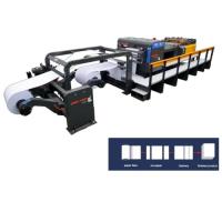 China CHM-1400 II Servo Driven Paper Cutter Machine 1400mm Width 300m/min Speed for Industrial Paper Processing for sale