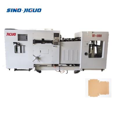 China JIGUO MY-800H Automatic Die Cutting Machine 1400mm Feeding Pile 250 Tons Pressure for sale