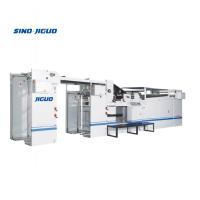 China FMZ-1200C Automatic Paper Flute Laminating Machine 1200x1000mm Max Sheet Size 150pcs/min Speed for sale