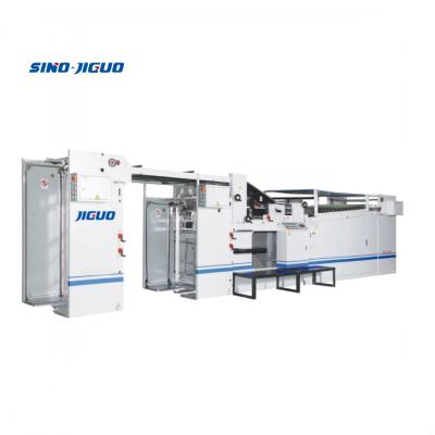 China FMZ-1200C Automatic Paper Flute Laminating Machine 1200x1000mm Max Sheet Size 150pcs/min Speed for sale