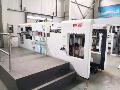 China Automatic Window Patching Machine 120-1500gsm Cardboard Corner Cutting Creasing 30000s/h for sale