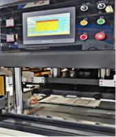 China Hydraulic Hot Foil Stamper Machine 960x720mm 8kW for Paper Leather Plastic Packaging for sale