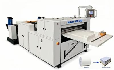 China ZWC-1100D High Speed Roll Sheet Cutter 1100mm Automatic Cutting Machine for Packaging Printing for sale