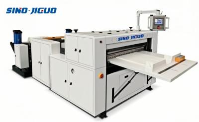 China ZWC-1100D Automatic Roll Sheet Cutter Machine Heavy Duty Paper Cutter 1100mm Width 1000kg Capacity for sale