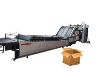 China JIGUO FMZ-1650 Automatic Flute Laminating Machine 1650mm Width 100 Sheets/Min for sale