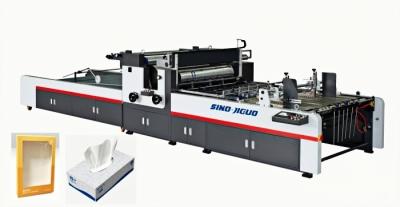 China JIGUO TC-1500A Standard Window Patching Machine 20000 Sheets/Hour for Gift Packaging Box for sale