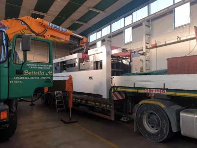 China SING JIGUO MYP-1060H Automatic Die Cutting Stripping Machine 350 Tons 7500 Sheets per Hour for sale