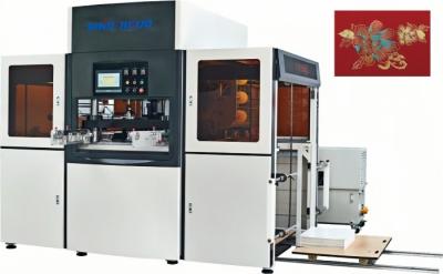 China Automatic Hydraulic Hot Foil Stamping Machine 1060x780mm ±0.1mm Accuracy for Gift Boxes for sale