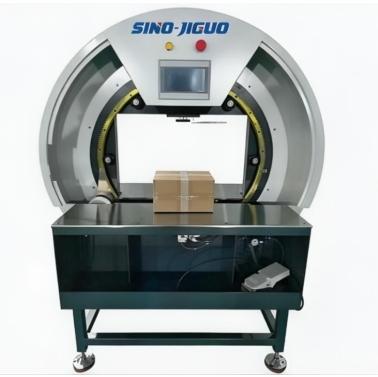 China Servo Stretch Film Wrapping Machine | Automatic Pallet Wrapper For Carton & Box for sale