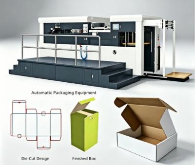 China Automatic Die Cutter & Creasing Machine For Carton & Corrugated Board for sale