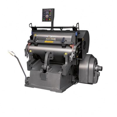China JIGUO ML-750 Manual Creasing Die Cutting Machine 750x520mm 2000kg for Plastic Corrugated Board for sale