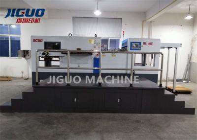 China JIGUO 1080×780mm Automatic Die Cutting Machine with 7500 Sheets/Hour Speed and 320T Pressure for sale