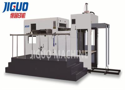 China Automatic Die Cutting and Creasing Machine MY-1320E 1320x960mm 380T for Cardboard and Corrugated Board for sale