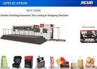 China JIGUO MYP-1500E Automatic Die Cutting & Stripping Machine For Corrugated Box Four-Side Full Stripping for sale