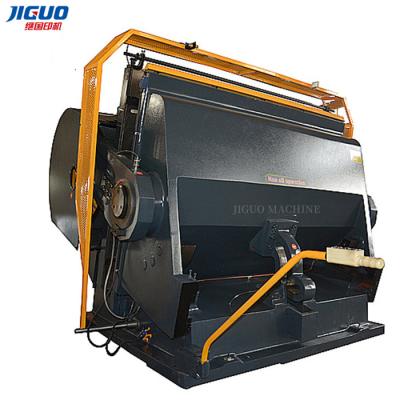 China JIGUO ML-1800 Manual Die Cutting Creasing Machine 1800x1300mm 15KW Industrial Flatbed for sale