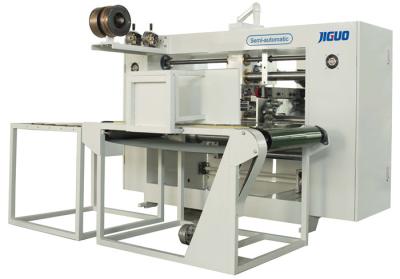 China JIGUO TYS-2000 Semi-Automatic Box Stitching Machine 4000mm Max Sheet Size 600 Nails/Min for sale