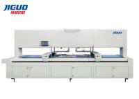 China JIGUO QF-1080C Double Head Automatic Blanking Machine 400×400mm Max Size 500-800 Cycles/Hour for sale