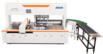 China JIGUO QF-1080CS Double Head Waste Paper Blanking Machine 1080×780mm with PLC Control and 6.7kW Power for sale