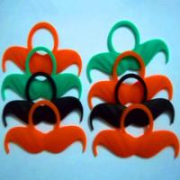 China Funny soft cosmetics silicone false moustache for water bottle for sale