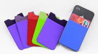 China 3M Nylon Smart Wallet with Phone Pocket 88x57x3mm Custom Logo OEM for sale