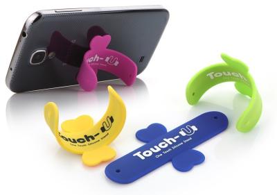 China Korea Style Touch-U Universal Silicone Stand for Smartphone for sale