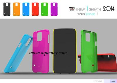 China Colorful PC Phone Case Cover for Samsung S5 Low MOQ 500 Pieces Eco-Friendly for sale