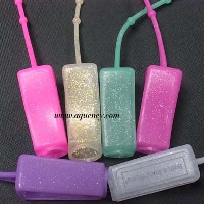China Custom Silicone Hand Sanitizer Holder for 29-35ml Bottles Portable Travel Case for sale