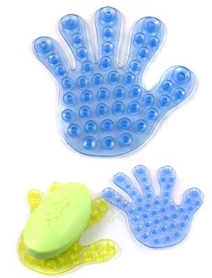 China Customized silicone sucker, Palm shape silicone sucker for soap, bath for sale
