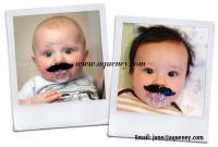 China Food Grade Baby Pacifiers Moustache Hot Lips Goatee 3 Months Plus for sale