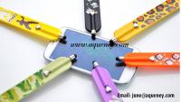 China Custom Logo Silicone Slap Bracelet Stylus Pen for Touch Screens 220x25mm for sale