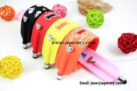 China Custom Silicone Slap Bracelet Stylus Pen for Smartphones Tablets 220mm Eco Friendly for sale