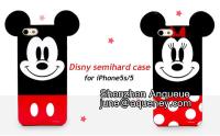 China TPU Phone Case Mickey Minnie for iPhone 5 5S Custom Design Protective Cover for sale