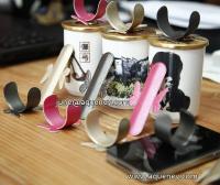 China Customizable PU Phone Stand Touch U Sticky Holder 3000pcs Daily Capacity for sale