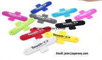 China Touch U phone stand various color with logo printing for sale