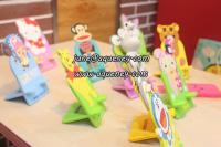 China Wholesale PVC Phone Stand Holder 115x85x4mm Custom Color for Tablet and Phone for sale
