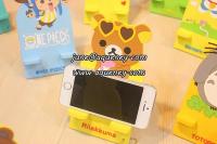 China 3D Cute Animal Silicone Cell Phone Holder Stand 115x85x4mm Custom Color for iPad for sale