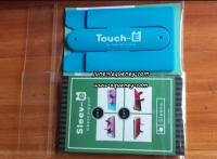 China Eco-Friendly Silicone Card Holder Phone Stand 90x57x5mm with 3M Sticker for sale