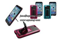 China iPhone 6 Phone Case with Built-in Kickstand Holder PC Hard Cover 2 Colors for sale