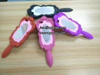China Moschino Mirror with Phone Holder for iPhone 4 5 6 Bulk Custom Colors 100pcs MOQ for sale