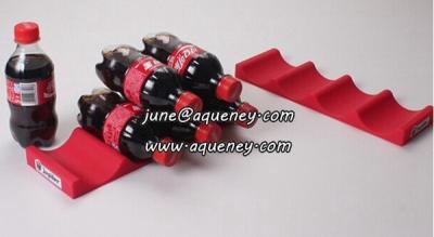 China Custom Silicone Rubber Beer Wine Rack Stackable Can Holder 40C to 230C Food Grade for sale
