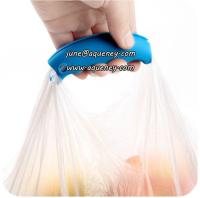 China Wholesale Food Grade Silicone Shopping Bag Hand Grip 9.2x2.3x2.5cm FDA LFGB Approved for sale