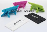 China HOT Selling! Multi Function Silicone Phone Wallet With Built-In Kickstand for sale
